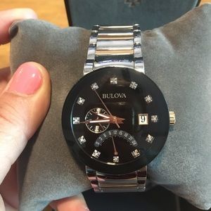 Bulova | Accessories | Bulova Mens Quartz Stainless Steel Dress Watch ...